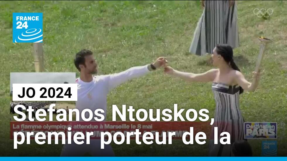 JO 2024 : Le champion olympique d'aviron Stefanos Ntouskos premier ...