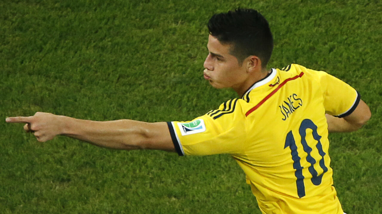 Colombie : James Rodriguez, la pépite du Mondial