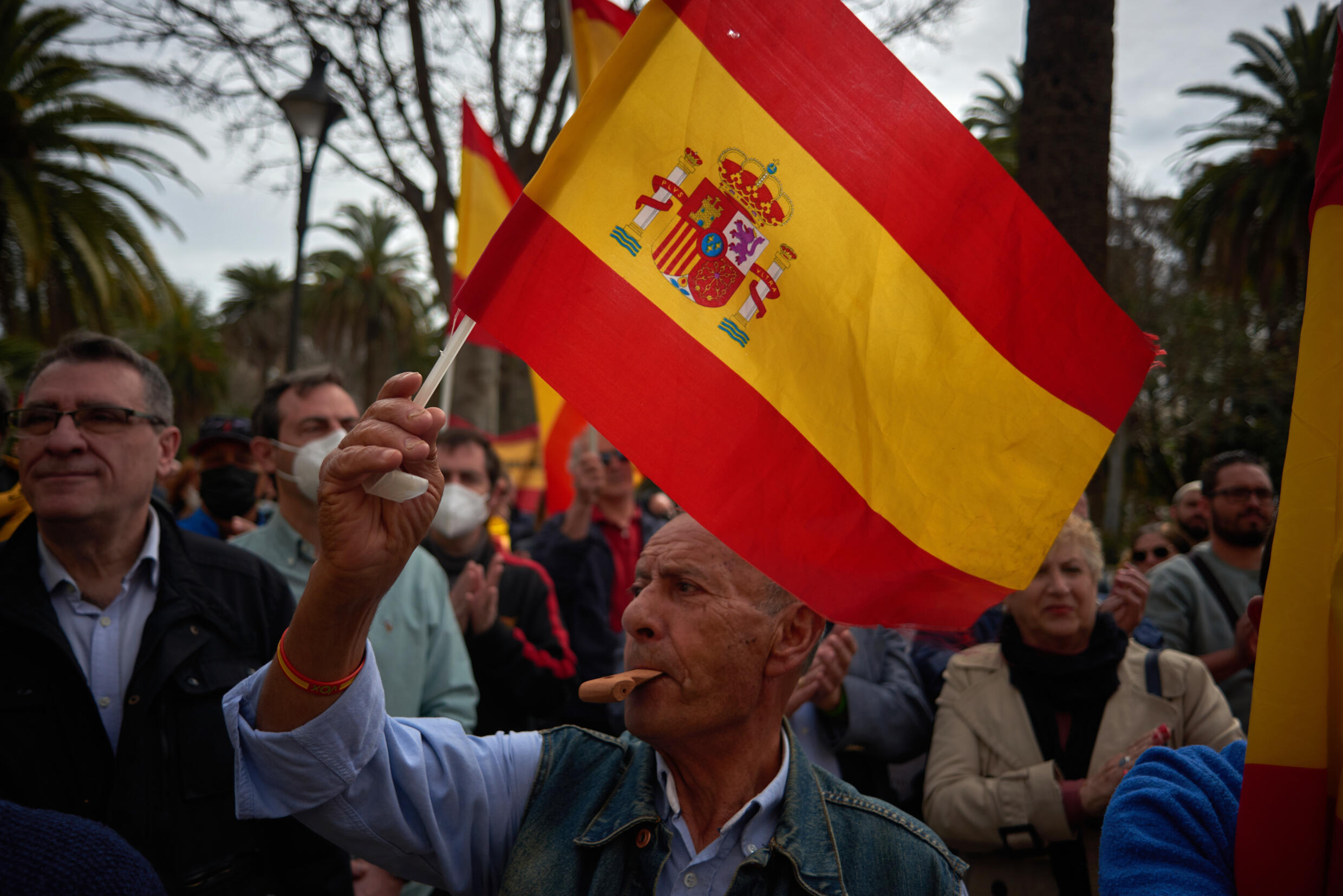 Thousands protest over soaring prices across Spain
