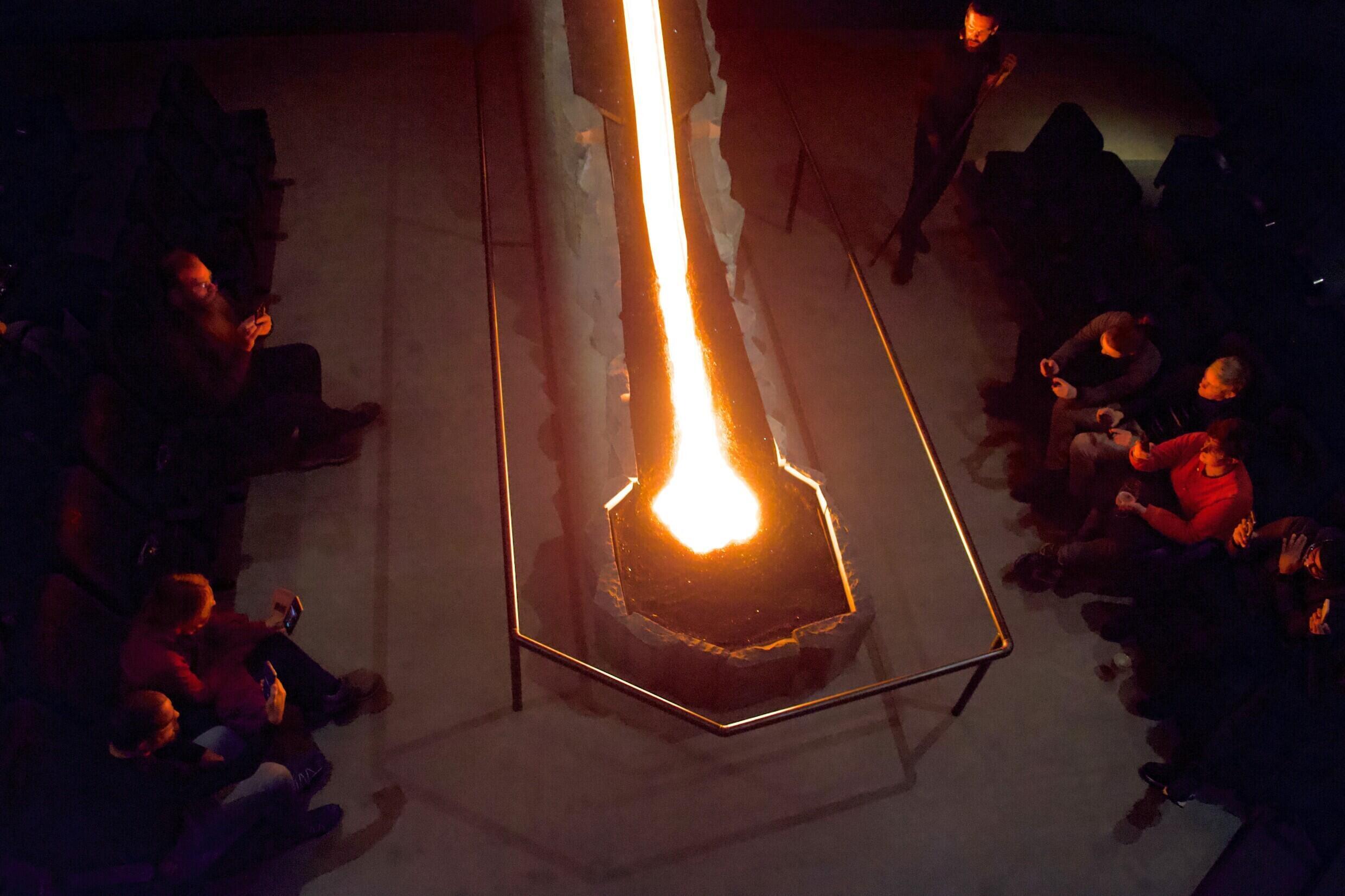 Let the lava flow! Iceland's volcano show is a hit