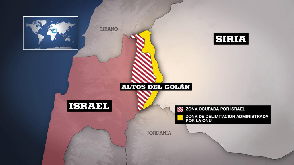 Los Altos del Golán, una joya estratégica para Israel