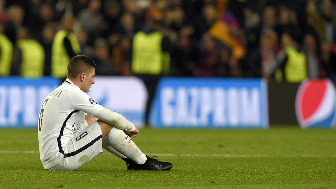 PSG players abused by angry fans at airport after Champions League defeat