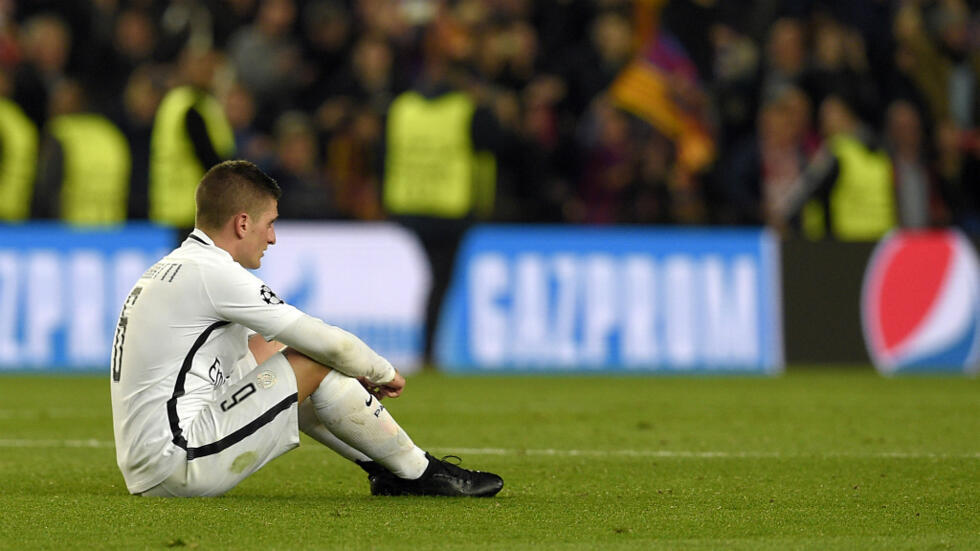 PSG players abused by angry fans at airport after Champions League defeat