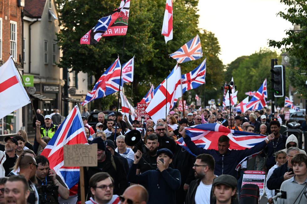 A Londres, les manifestations anti-immigration inquiètent demandeurs d ...