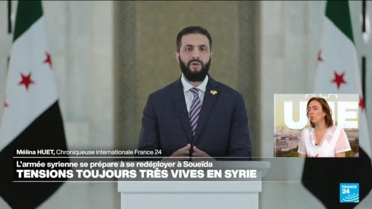 Syrie : vives tensions à Soueïda, les forces gouvernementales prêtes à ...