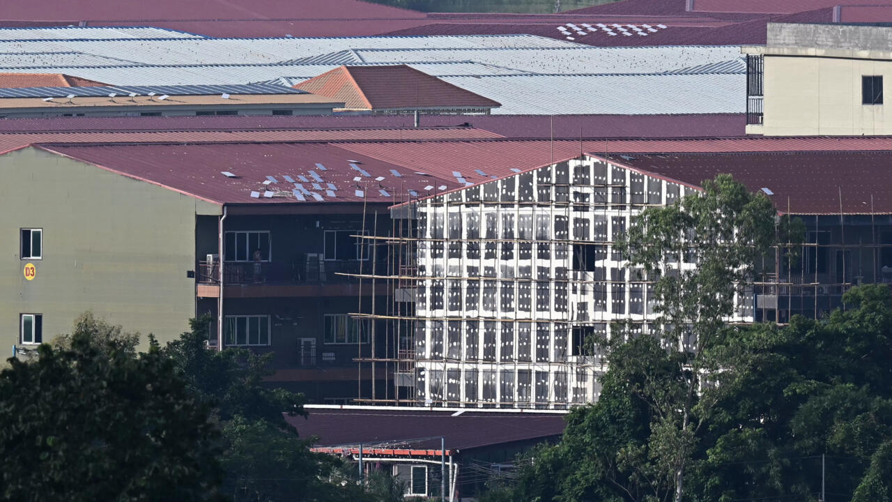 Myanmar junta says seized 30 Starlink receivers in scam centre raid