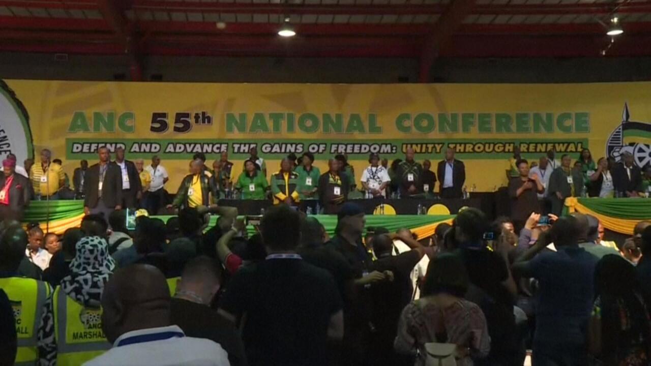 Ramaphosa looks set to survive leadership vote during ANC conference ...