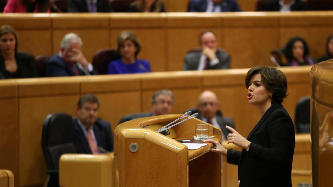 Sáenz de Santamaría: “los independistas decidieron hacer saltar la ...