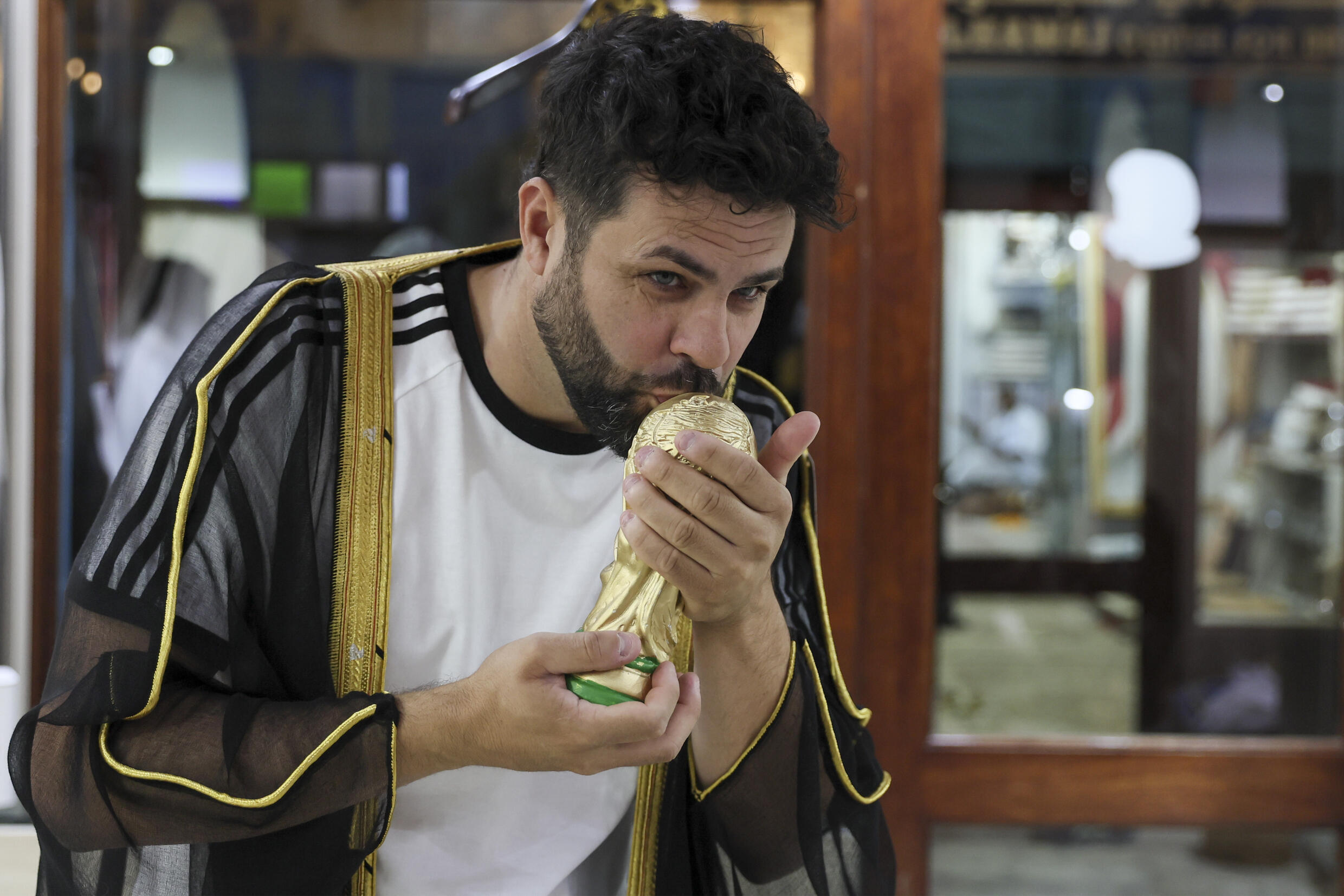 World Cup boom for maker of Arab cloak given to Messi