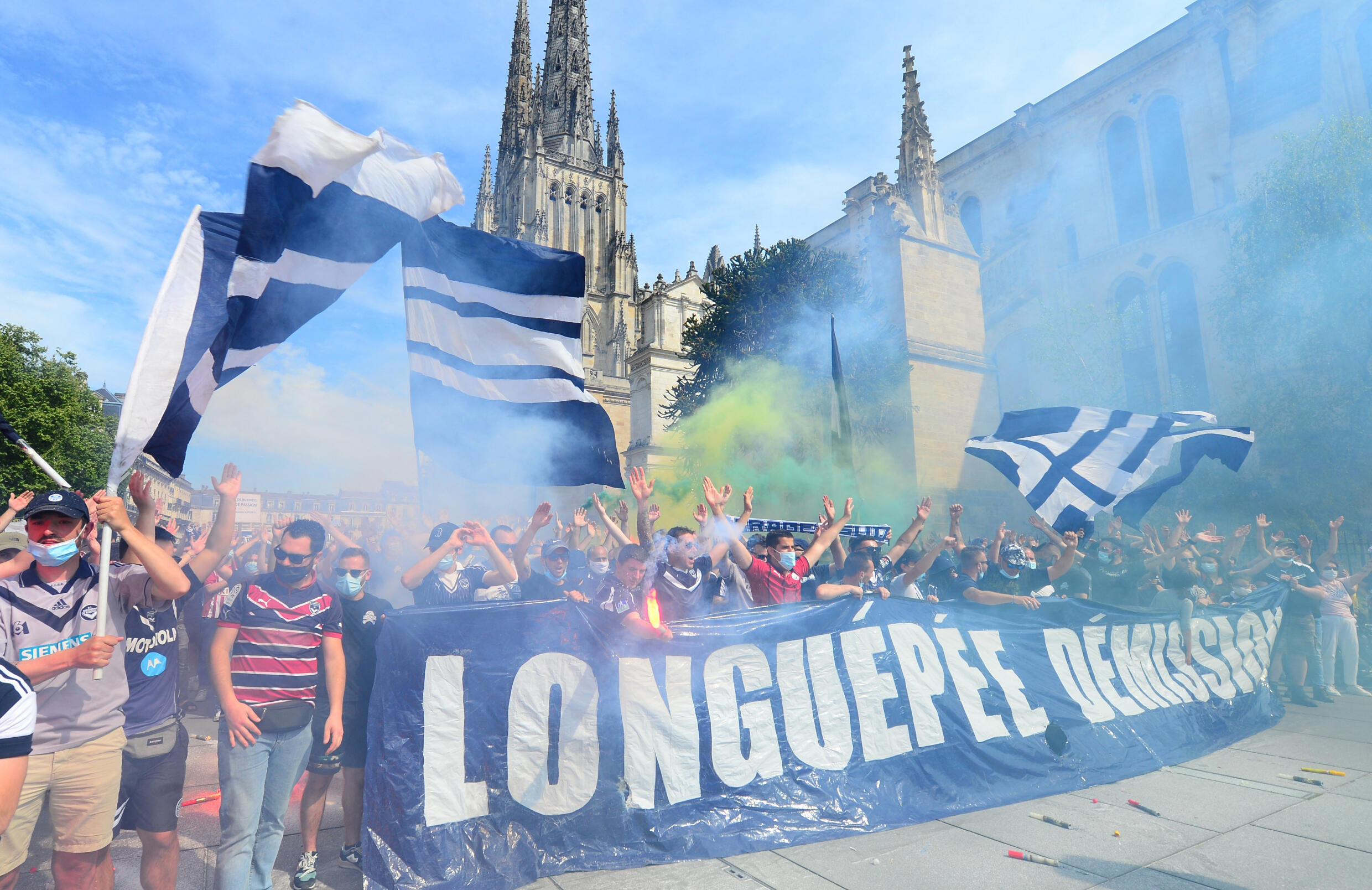 En images : la lente descente aux enfers des Girondins de Bordeaux ...
