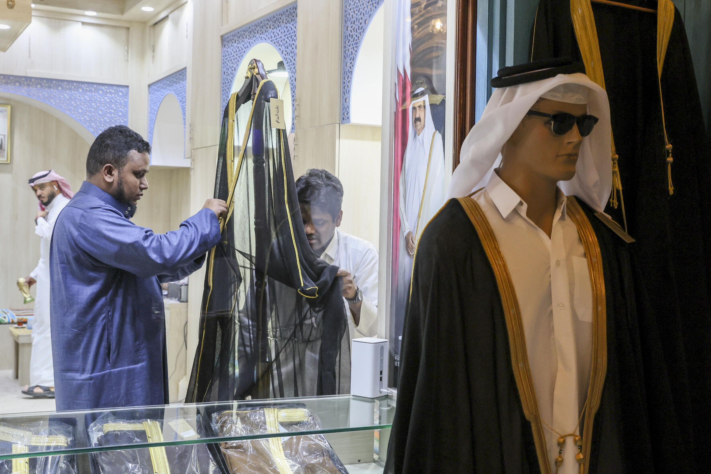 World Cup boom for maker of Arab cloak given to Messi