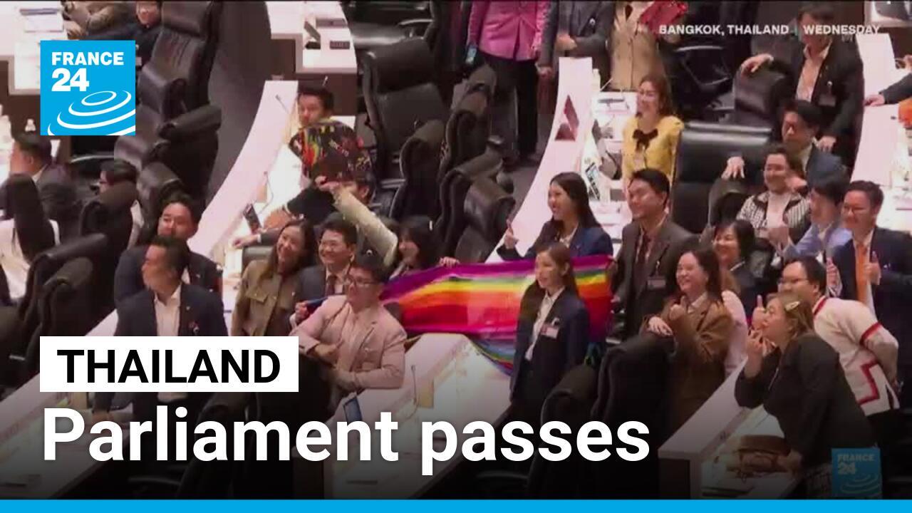 Thailand moves closer to legalising same-sex unions as parliament ...