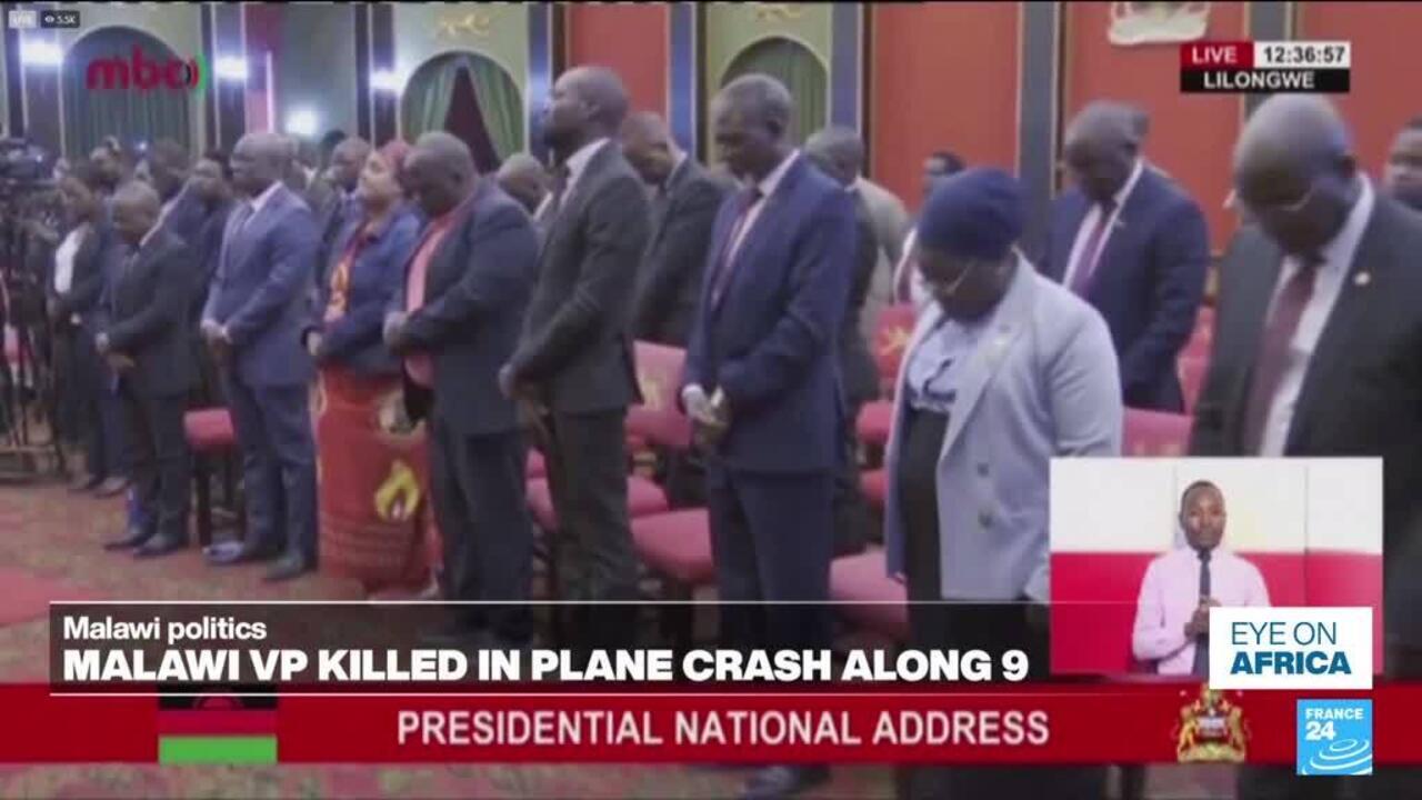 Malawi's vice-president, nine others confirmed dead in plane crash ...