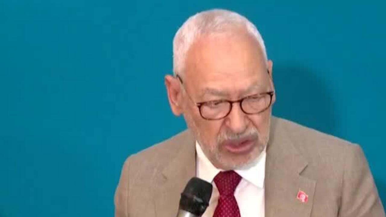 Tunisie : le chef d'Ennahdha Rached Ghannouchi placé sous mandat de ...