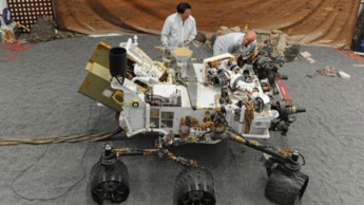 Le robot Curiosity s'est posé sur Mars avec succès
