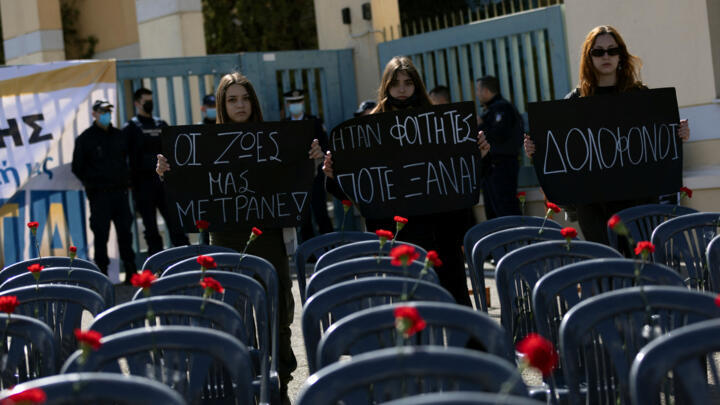 Greece faces fresh strikes, nationwide protests over deadly train crash