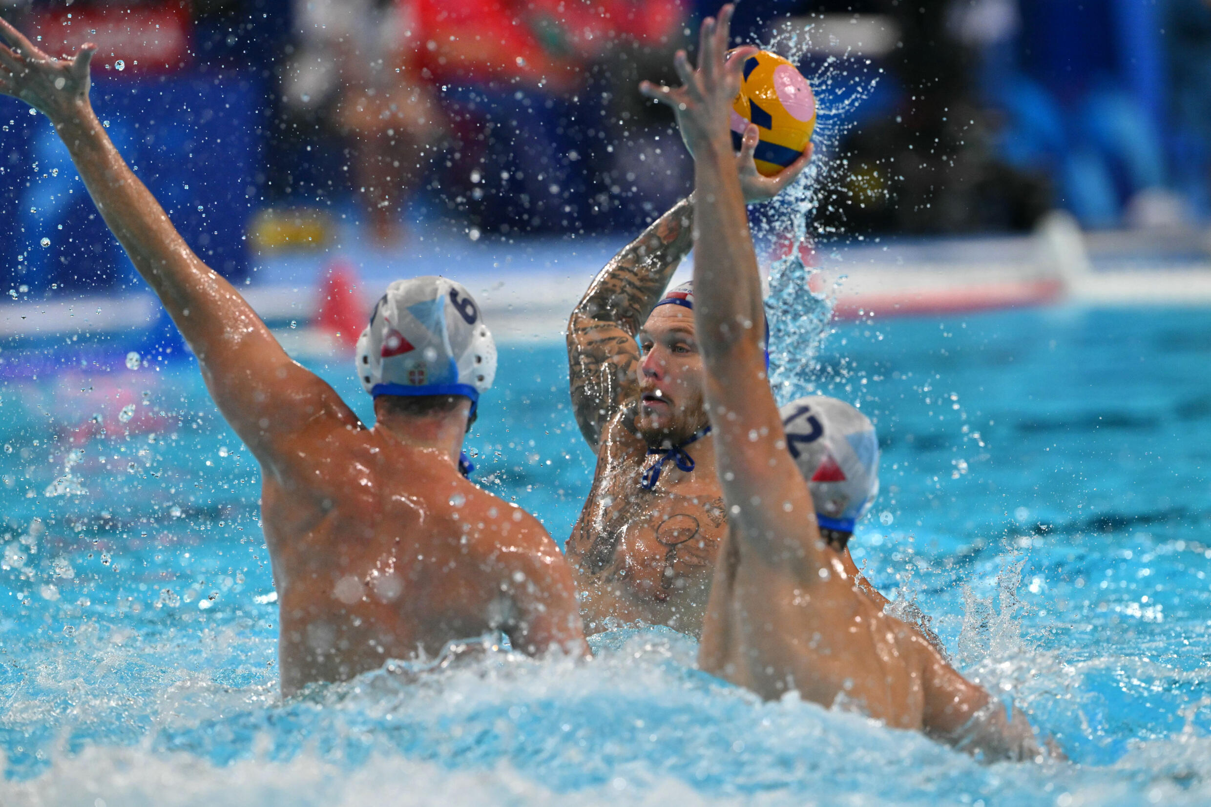 Serbia make it three water polo Olympic crowns in a row
