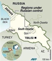 Clinton slams Russian 'occupation' of disputed enclaves on Georgia visit