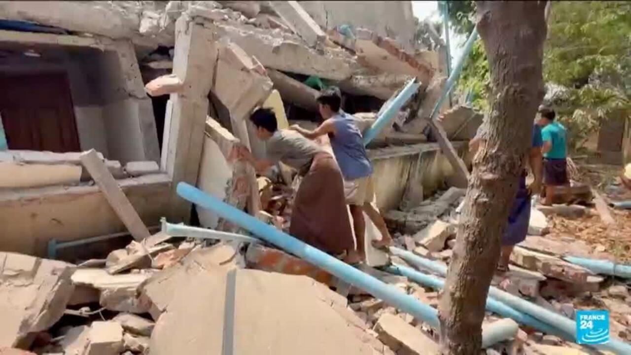 Myanmar: Resistance movement announces partial ceasefire as quake death ...