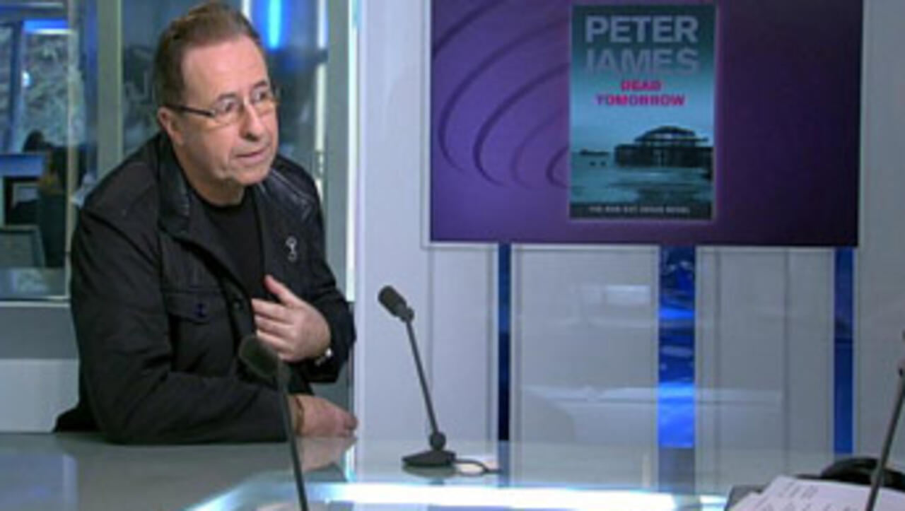 Crime writer Peter James - arts24