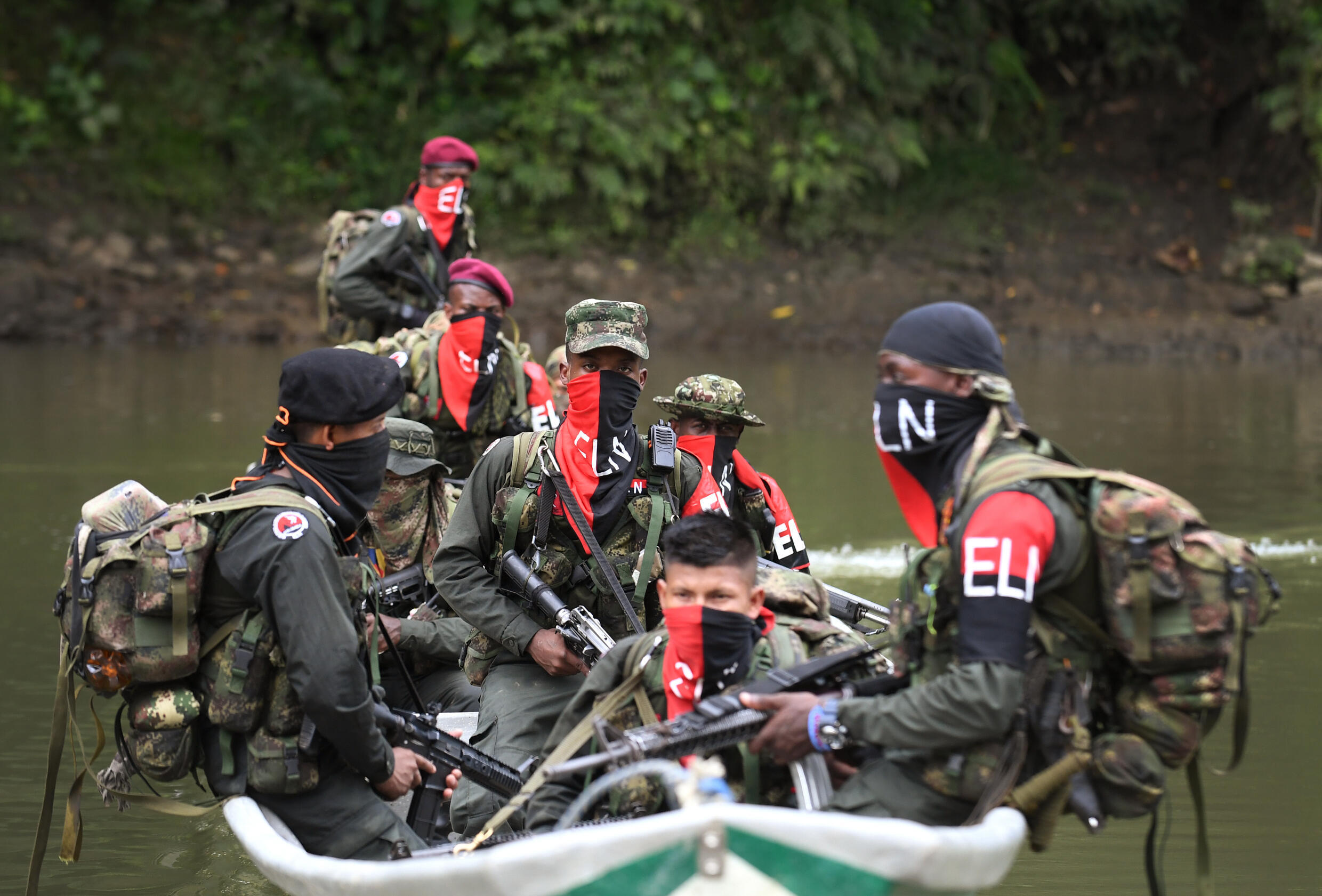 In the Colombian jungle with ELN rebels