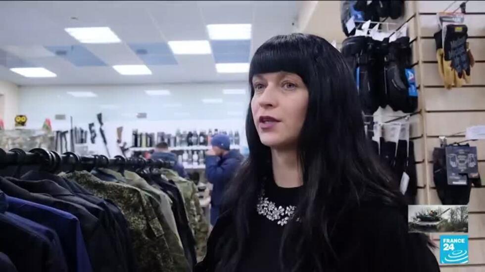 War in Ukraine: Russian military gear stores see a boom of customers ...