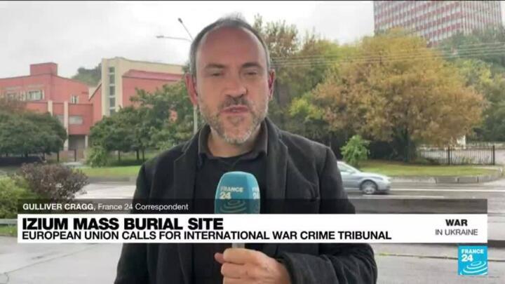 'Many people, including the men, cry during the interviews' - France 24