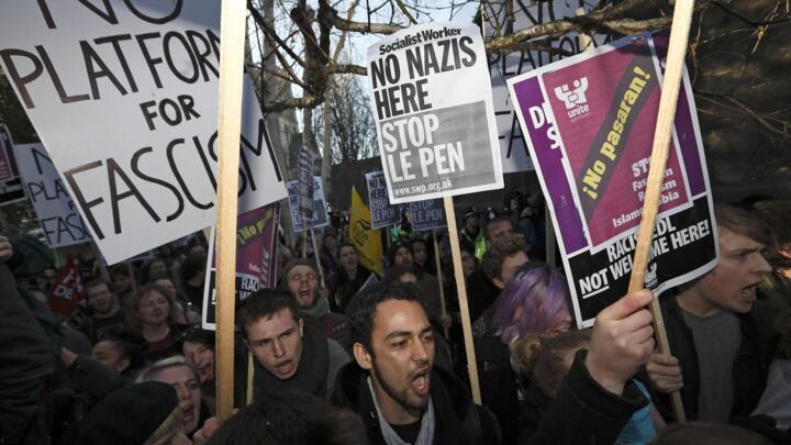 Marine Le Pen sparks protest on Cambridge visit - France 24