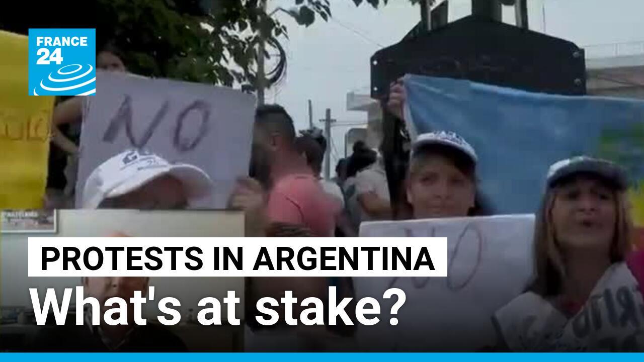 Protests in Argentina over Milei's economic reforms: What's at stake ...
