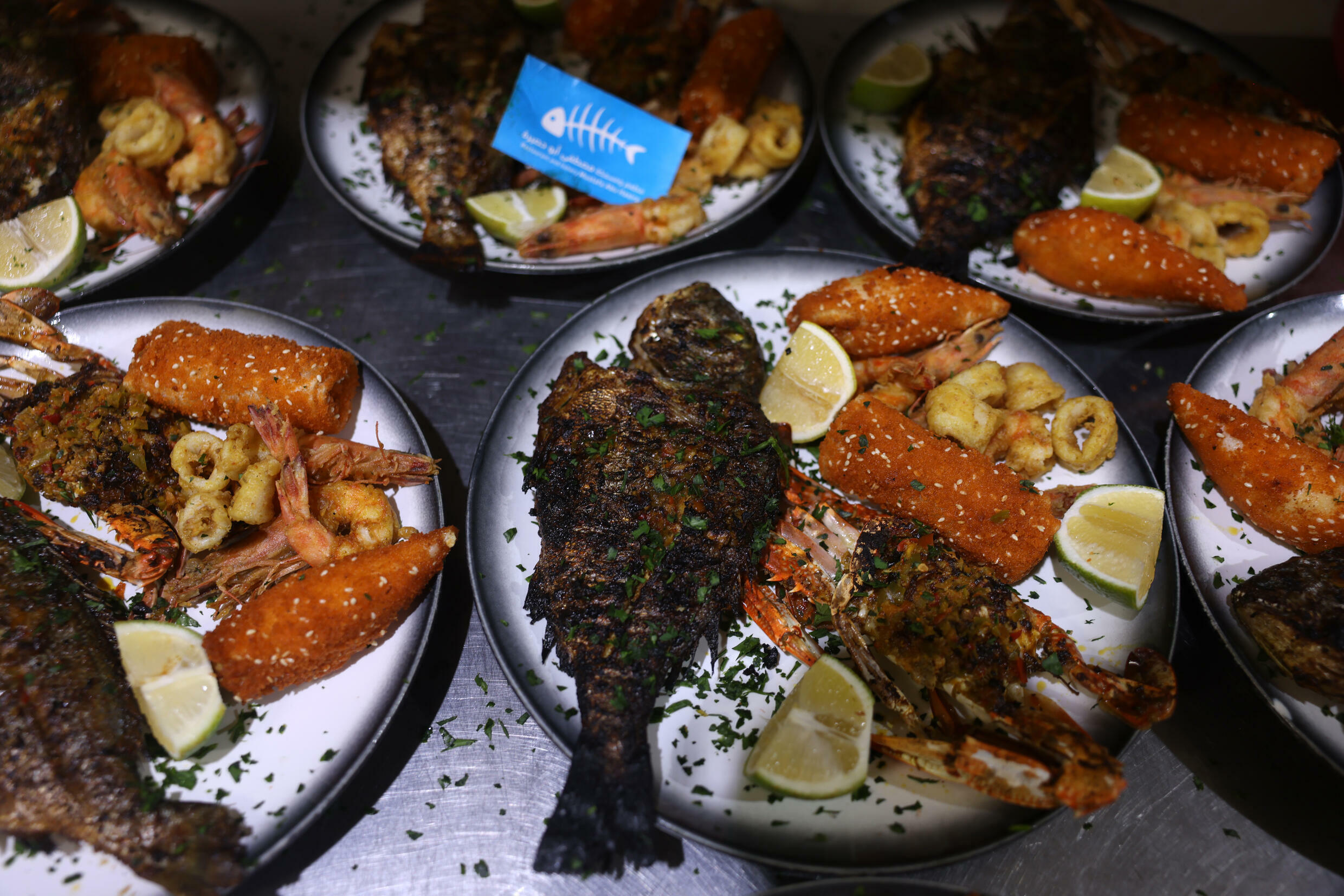 Gaza fish restaurants thrive far from the foodie trail