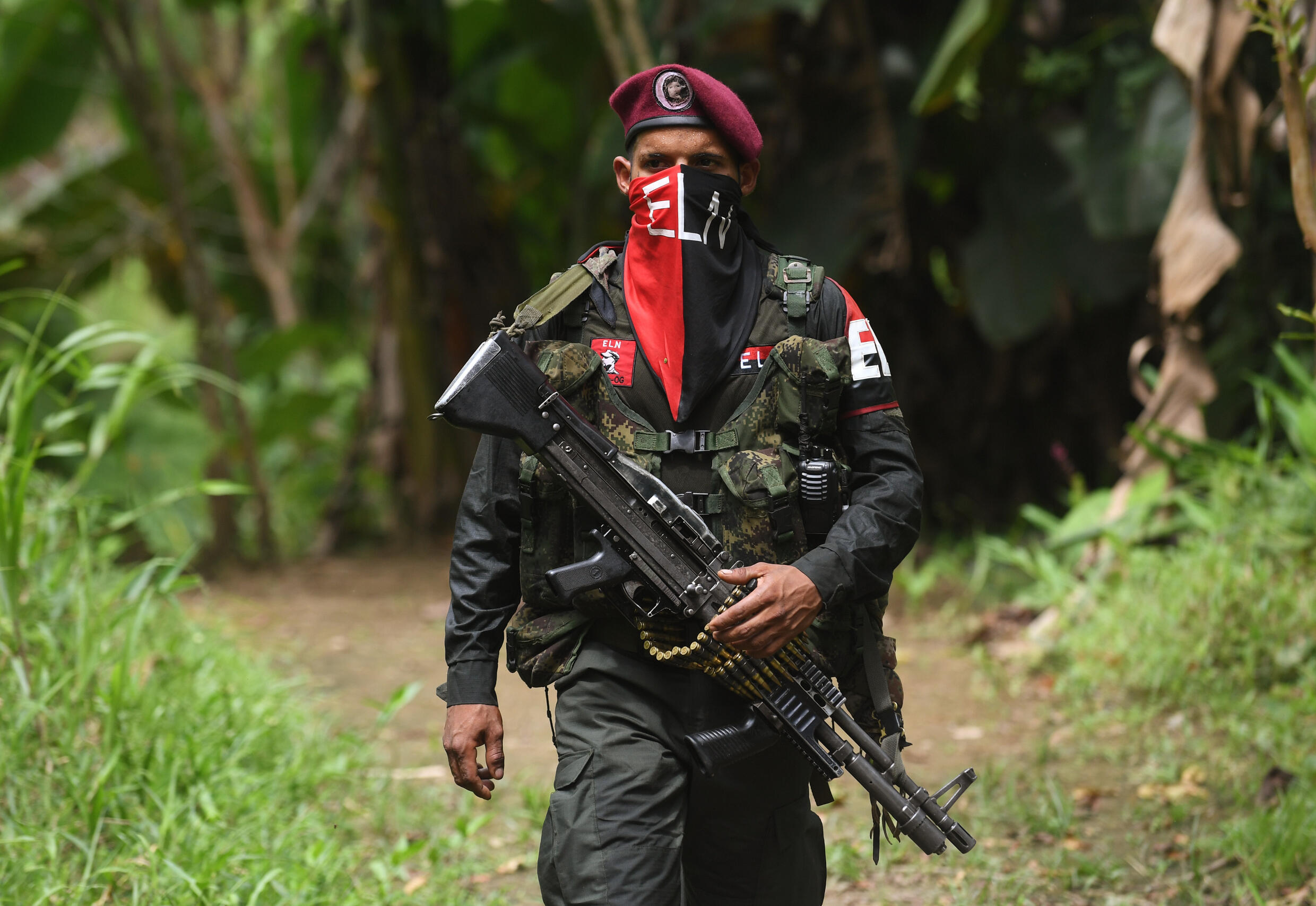 In the Colombian jungle with ELN rebels