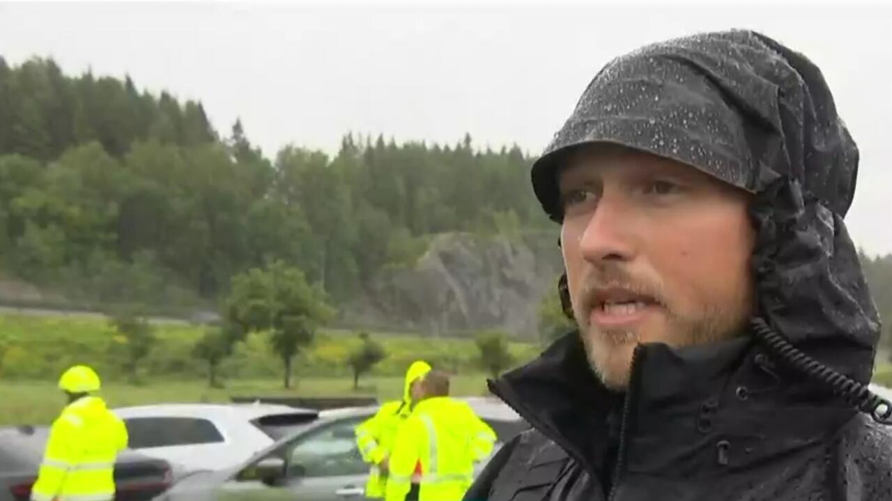 Storm Hans in Northern Europe: People urged to stay inside as strong ...