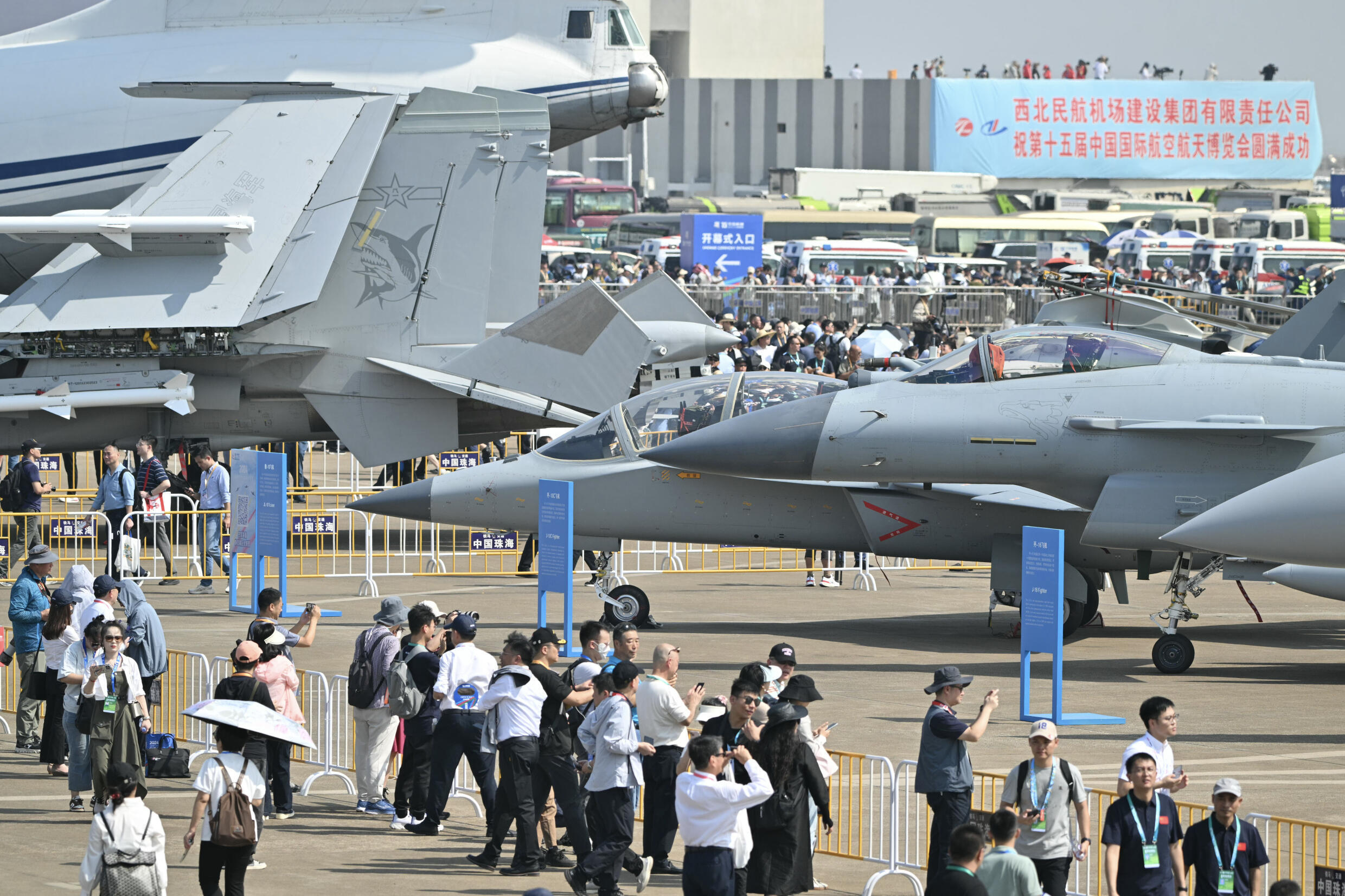China's largest air show takes off with fighter jets, attack drones