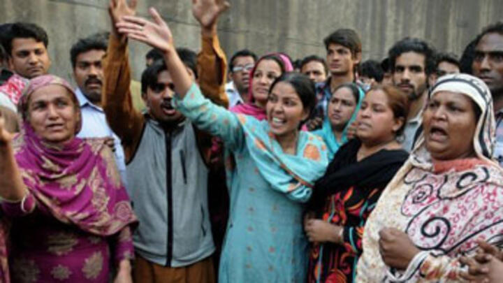 Pakistan’s Christians protest against ‘blasphemy’ riots