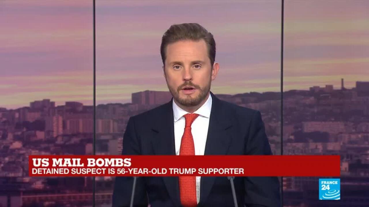 Man charged with 5 federal crimes over US mail bombs - France 24