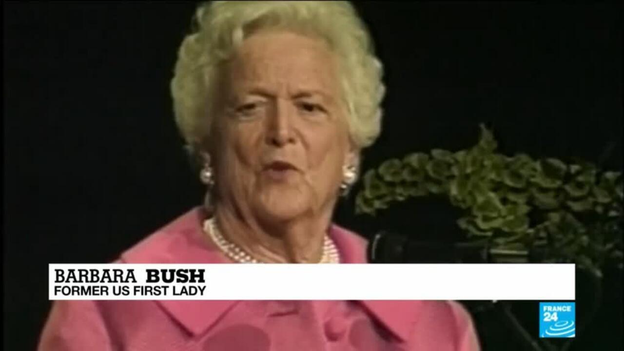 US - Former First Lady Barbara Bush passes away aged 92 - France 24