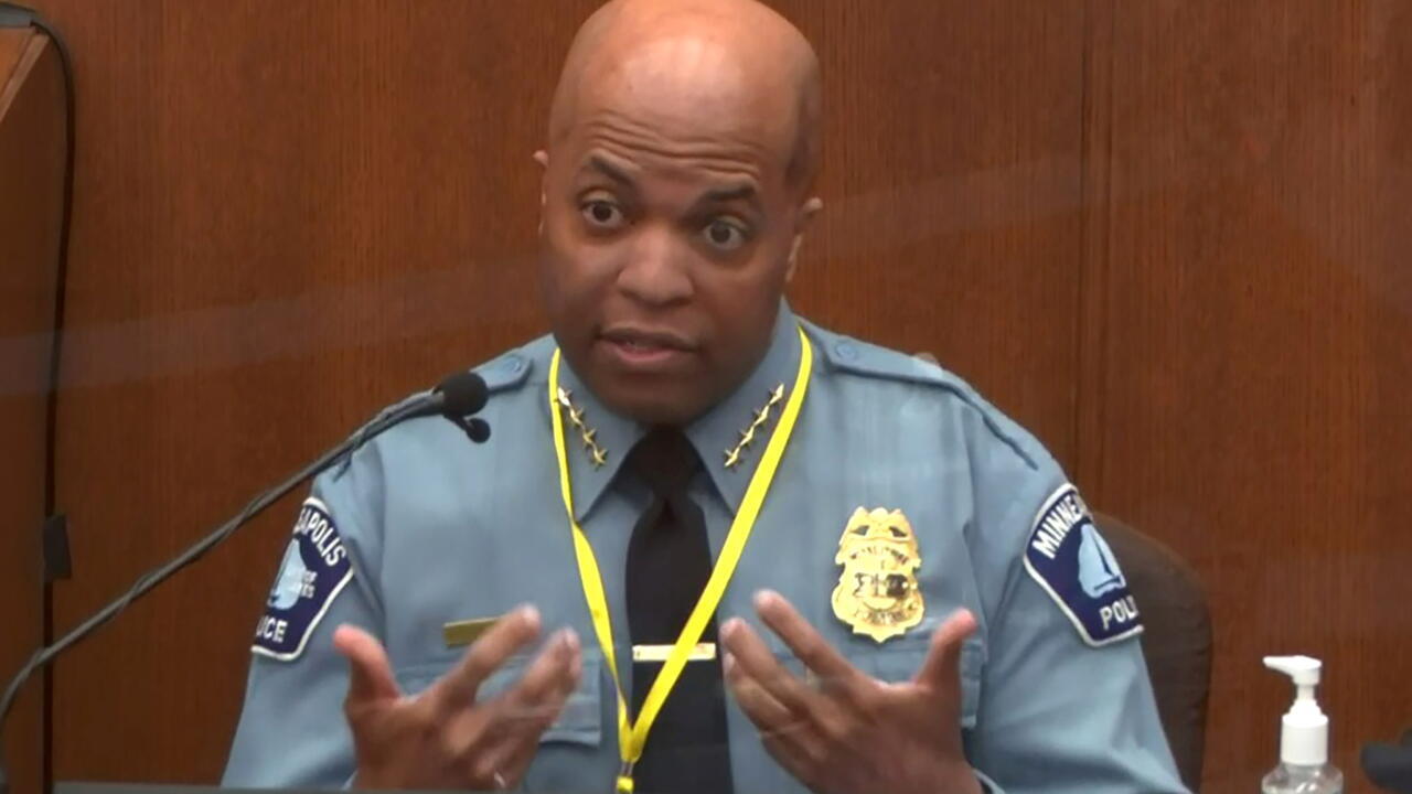 Derek Chauvin trial: Kneeling on Floyd's neck violated policy, says ...