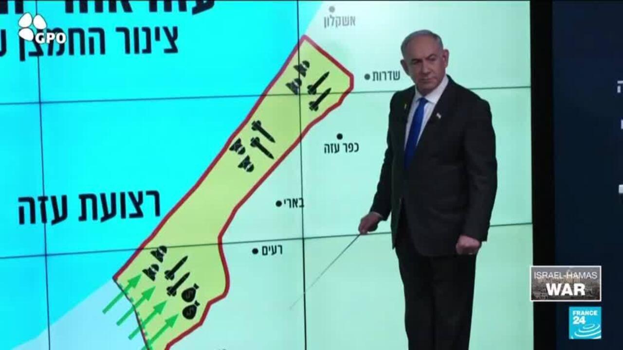 Netanyahu says Israel must retain control of key corridor on Egypt-Gaza ...