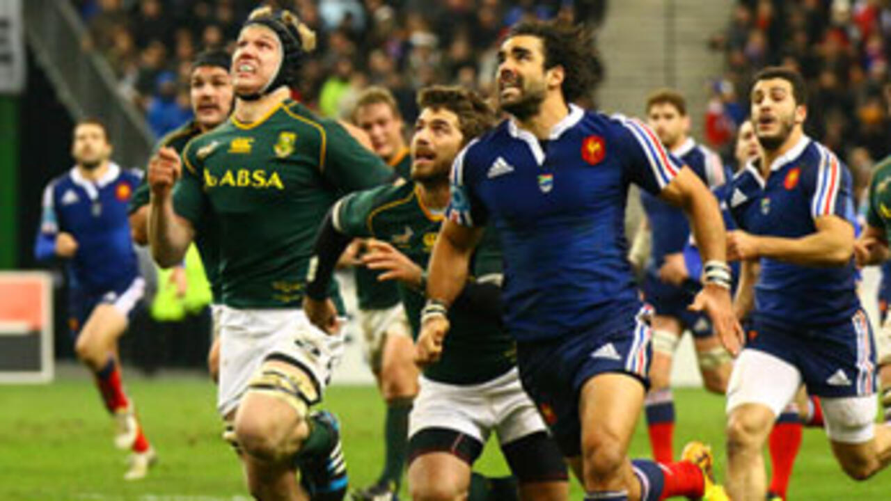 En images : les Springboks n'ont laissé aucune chance aux Bleus