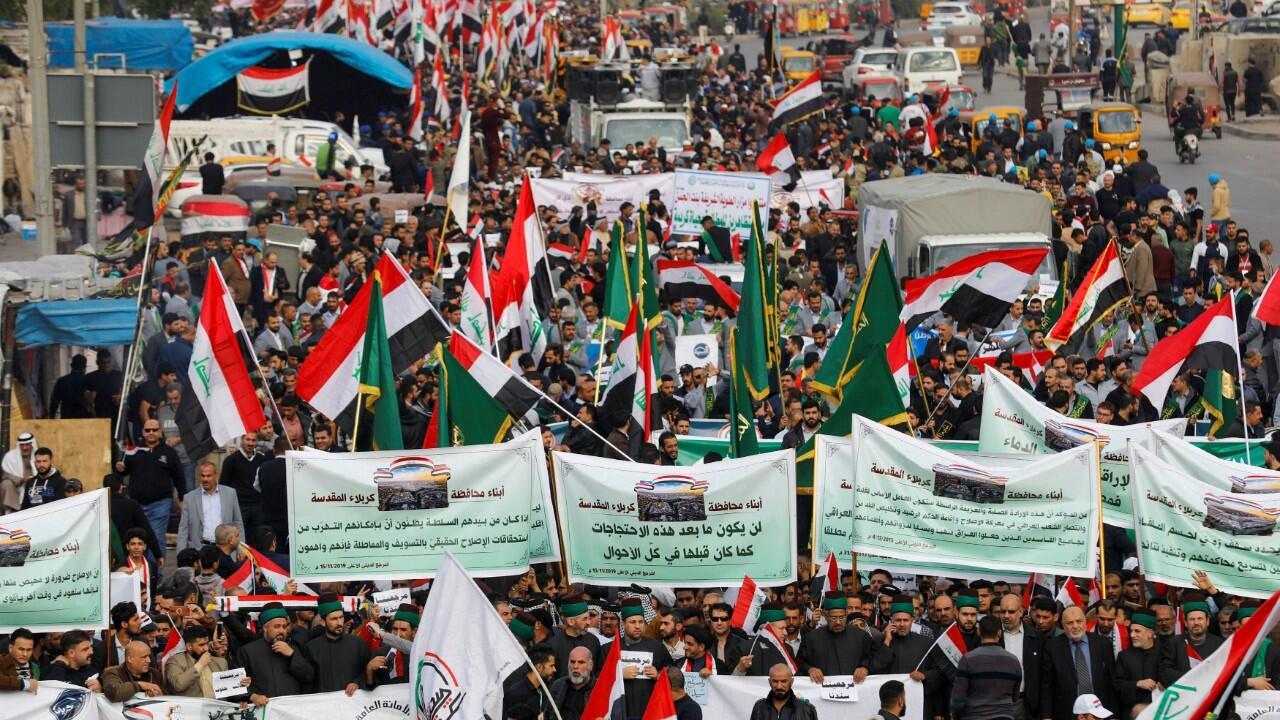 Death toll climbs in Iraq protest attack as cleric cautions against ...