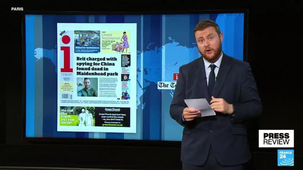 British man charged with spying for Hong Kong found dead in park ...