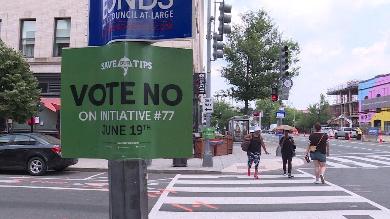 Washington DC votes to raise minimum wage for waiting staff - Business