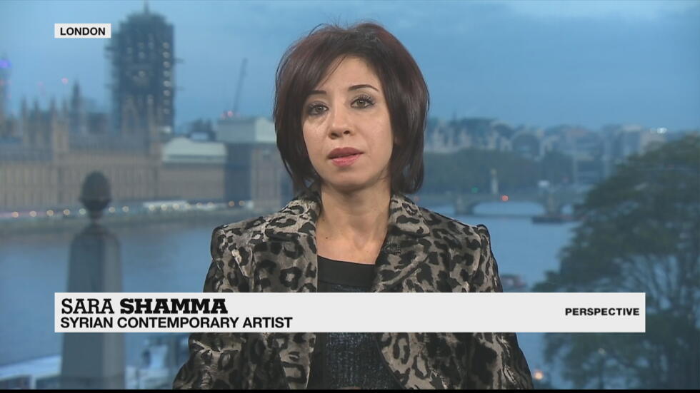 Modern Slavery: Syrian artist Sara Shamma's portraits of pain - Perspective