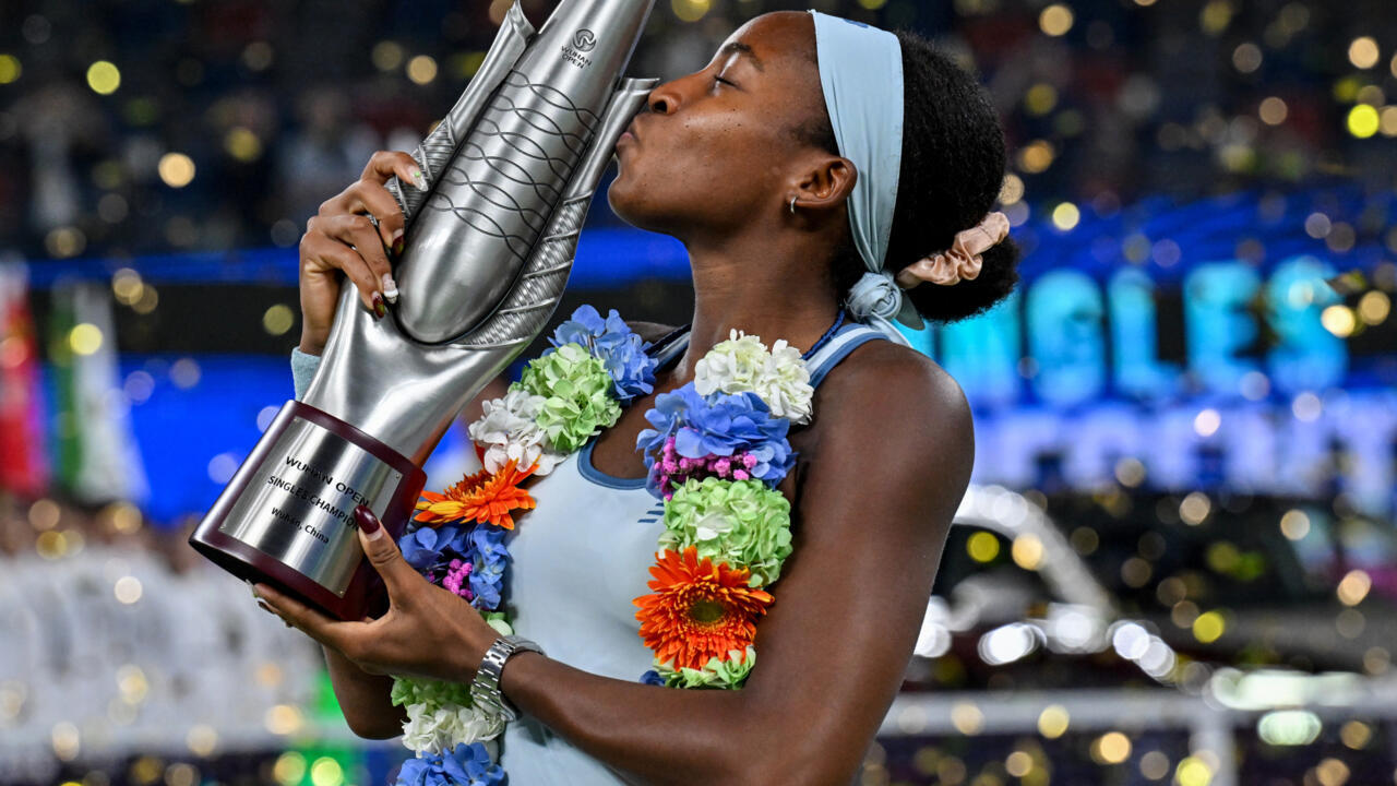 'Stubborn' Gauff beats Pegula to win all-American Wuhan Open final