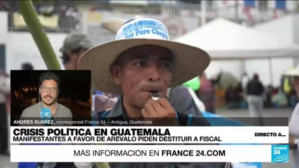 Directo a... Antigua y el paro nacional en Guatemala en favor de ...