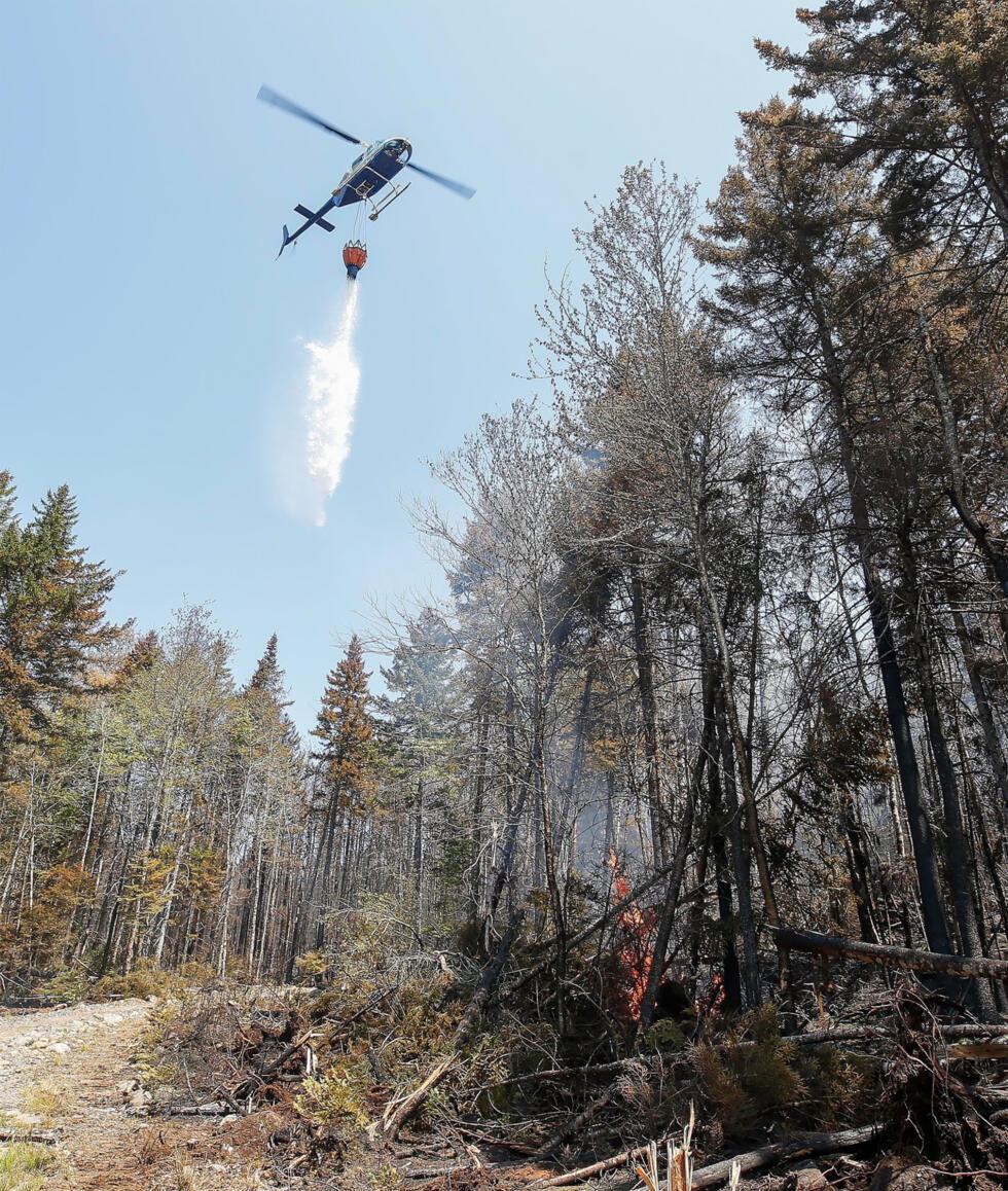 Canada awaits wildfire help, as thousands more may flee