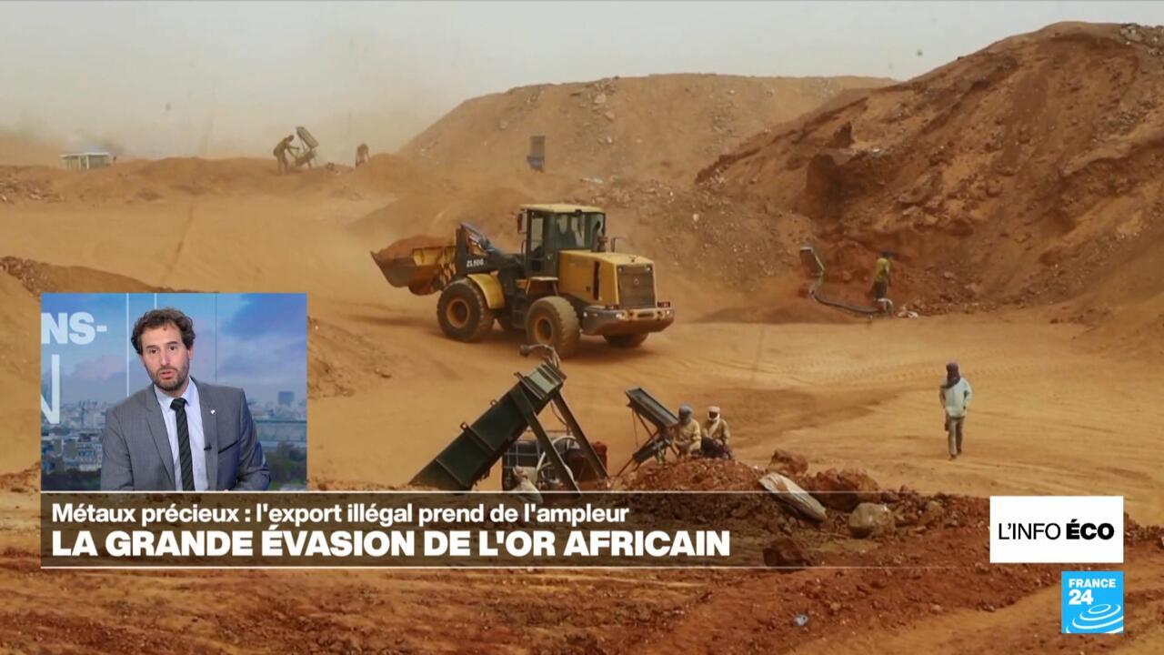 En Afrique, la ruée vers l'or favorise la contrebande - Info éco