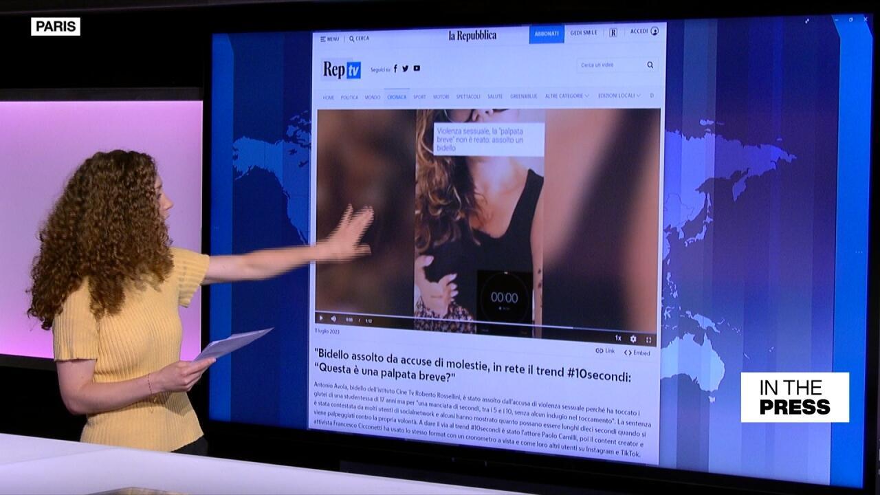 Italian judge sparks outcry with 10-second groping rule - Press Review