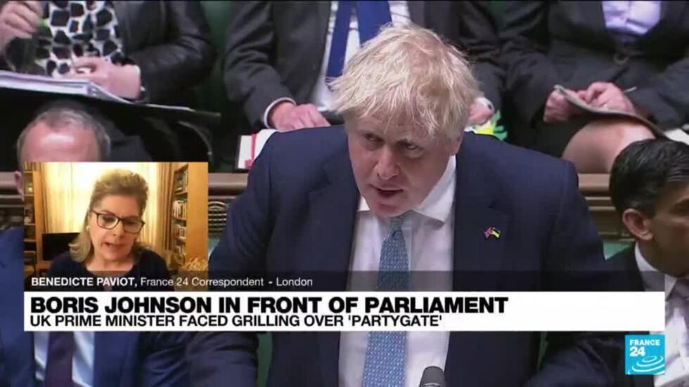 BoJo in front of parliament: UK PM faced grilling over 'partygate ...
