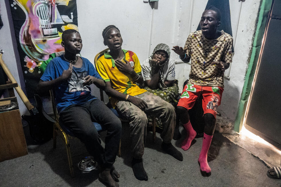 In DR Congo's capital, homeless teens pin future on rap